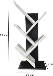 sbf furniture Engineered Wooden Book Rack,Space Saver Book Shelf for ...