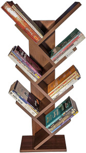 sbf furniture 7-Tier Book Rack, Storage of Book case, Free-Standing ...