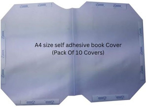 Semana Self Wrapping Book Cover for A4 Size Long Notebook / Register ...