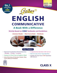 Golden English Communicative: Based on New NCERT for Class-10 Textbooks ...