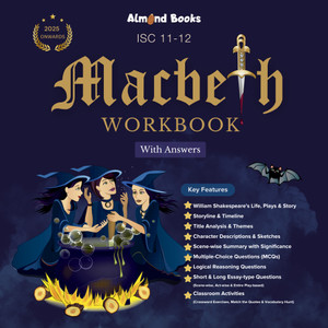 Almond Books Isc Class 11 & 12 Macbeth (Workbook with Answers) English ...