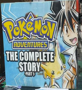 Pokemon Adventures The Complete Story Part 1 box set vol 1 to vol 12 ...