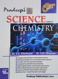 Pradeep's Science Part-II Chemistry for Class 10th (2025-26): Buy ...