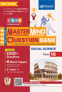 Social Science Class 10 CBSE Question Bank by Mastermind 2024-25 - with ...