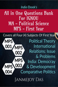 All in One Questions Bank for IGNOU MA Political Science 1st Year: Buy ...