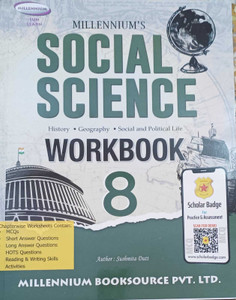 SOCIAL SCIENCE WORKBOOK 8: Buy SOCIAL SCIENCE WORKBOOK 8 by MILLENNIUM ...