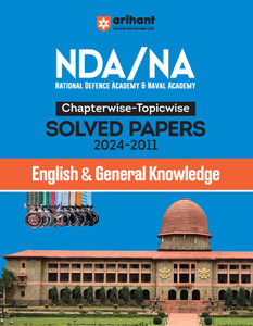 Nda Chapterwise Topicwise Solved Papers English + General Knowledge (E ...