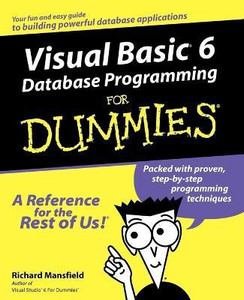 Visual Basic 6 Database Programming For Dummies: Buy Visual Basic 6 ...