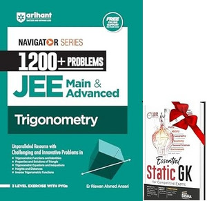 Navigator Series 1200+ Problems for JEE Main & Advanced Trigonometry ...