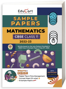 Educart CBSE Class 11 MATHEMATICS Sample Paper 2022 (Full Syllabus with ...