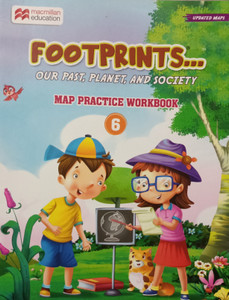 Macmillan footprints map practice workbook class 6: Buy Macmillan ...