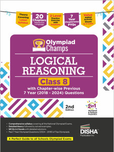 Disha Olympiad Champs Logical Reasoning Class 8 with Chapter-wise ...