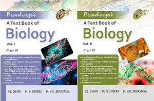 Pradeep's A Text Book of Biology for Class 11 (VOL. 1 & 2): Buy Pradeep ...