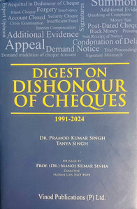 Digest On Dishonour Of Cheques [1991-2024]: Buy Digest On Dishonour Of ...