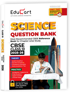 Educart CBSE Question Bank Class 10 Science 2025-26 on new Syllabus ...
