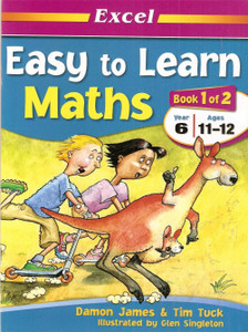 Excel:Easy to Learn Maths Book 1 of 2, Year 6, Age 11-12: Buy Excel ...