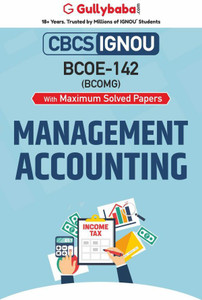 BCOE-142 Management Accounting: Buy BCOE-142 Management Accounting by ...