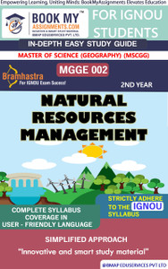 IGNOU MGGE 002 Natural Resources Management Study Material (In Depth ...