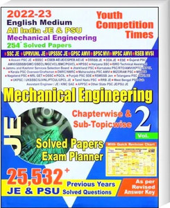 18% off?? Youth All India JE and PSU Mechanical Engineering Solved ...