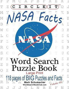 Circle It, NASA Facts, Large Print, Word Search, Puzzle Book: Buy ...