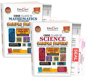 Educart CBSE Class 10 Sample Papers Bundle (2024-25) - Science ...