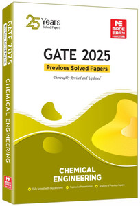 GATE-2025: Chemical Engineering Previous Year Solved Papers: Buy GATE ...