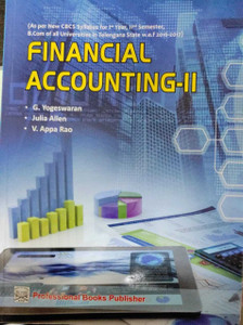 Financial Accounting-II For 1st Year II Semester ( ENGLISH MEDIUM ...
