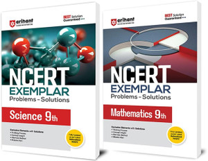 Arihant NCERT Exemplar Science, Math 9th (Set of 2) Problems ...