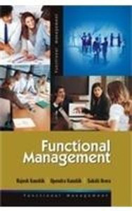 Functional Management: Buy Functional Management by Kaushik Rajesh at ...