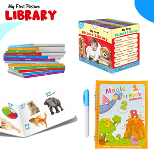 My First Picture Library Set: 12 Preschool Books | Kids' Gift ...