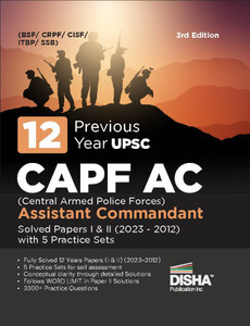 12 Year-Wise Upsc Capf Ac Central Armed Police Forces Assistant ...