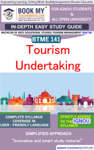 IGNOU BTME-141 Tourism Undertaking In Depth Guide For Ignou Student ...