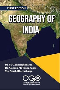 Geography Of India: Buy Geography Of India by Dr. S.N. Bansal@Sharad ...