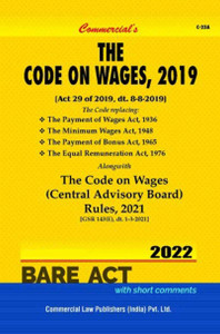 The Code on Wages, 2019 - 2022/ Edition: Buy The Code on Wages, 2019 ...
