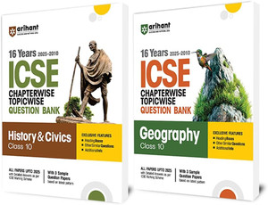 Arihant Icse Question Bank Chapterwise & Topicwise Class 10 Geography ...