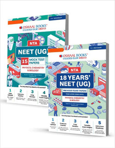 Oswaal NEET (UG) Mock Test 15 Sample Question Papers+ 18 Years' Solved ...