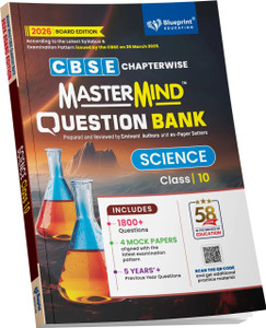 MasterMind Class 10 Science CBSE Question Bank for 2026 Exam - With ...