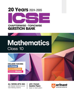 (Old Edition) Arihant 20 Years ICSE Chapterwise Topicwise Question Bank ...