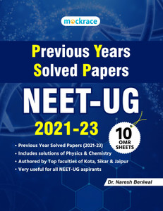 NEET Previous Year Solved Papers (2021-23) with OMR sheets: Buy NEET ...