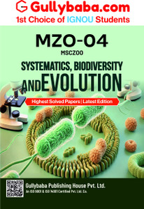 IGNOU MZO-04 Systematics, Biodiversity and Evolution (ENG) | Latest ...
