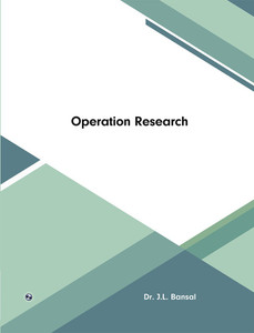 Operation Research: Buy Operation Research by Dr. J.L. Bansal at Low ...
