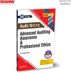 Taxmann's CLASS NOTES for Advanced Auditing Assurance & Professional ...
