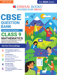 Oswaal CBSE Chapterwise & Topicwise Question Bank Class 9 Mathematics ...