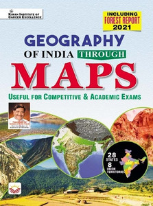 Geography Of India Through Maps For Upsc, Competitive And Academic ...