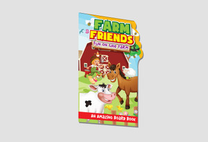 "Farm Friends: Step-Cut Board Book for Kids - Discover Amazing Facts ...