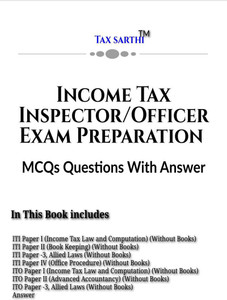 Income Tax Inspector | Officer Exam Preparation | MCQs Questions With ...