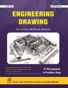 Engineering drawing for 1st year BE/B Tech. Student: Buy Engineering ...