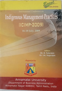 International Conference on Indigenous Management Practices: Buy ...
