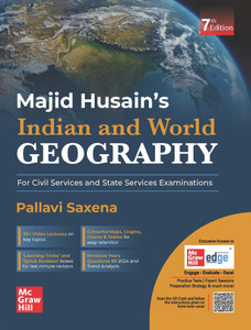 Indian and World Geography (English) for UPSC CSE 2025 by Majid Husain ...