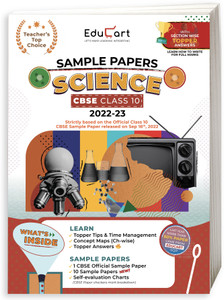 Educart CBSE Class 10 SCIENCE Sample Papers 2022 (With Exclusive Topper ...